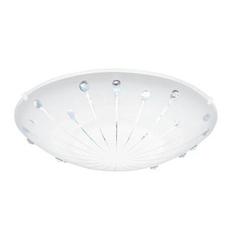 Eglo 96113 Applique Murale/Plafonnier Blanc
