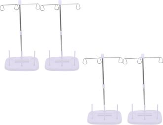 FOMIYES SEWACC 4st&uuml;cke Garnrollenhalter f&uuml;r Stickgarn Garnkonus-spulenhalter N&auml;hmaschinen-spulenhalter Stickgarn-aufbewahrungsregal Garnhalter f&uuml;r N&auml;hmaschine