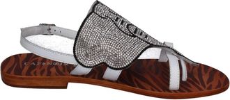 Caf&egrave;noir Femme, Chaussures, Blanc, Taille: 36 EU sandali Pelle