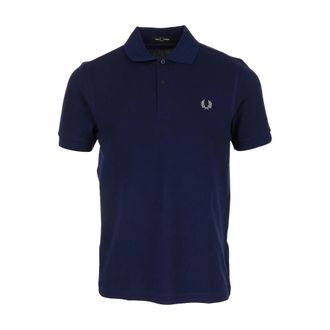 Fred Perry M6000 Poloshirt - - Tops - Herren - Blau - XL