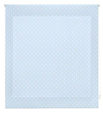 Blindecor Rollo Flecken, Stoff, Hellblau, 150 x 180 cm