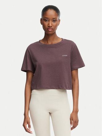 Guess T-Shirt V6GI17 K2984 Braun Regular Fit