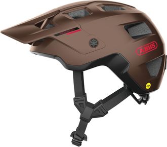 ABUS MTB-Helm MoDrop MIPS - robuster Fahrradhelm mit Aufprallschutz f&uuml;r Mountainbiker - individuelle Passform - Unisex - Kupfer Matt, M
