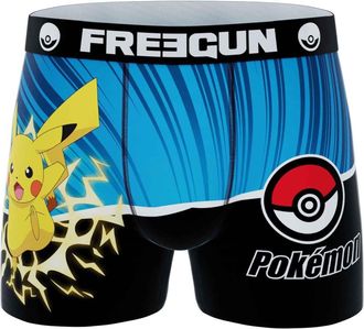Freegun Pokemon Herren-Boxershorts, Pika Volt PKM18, M