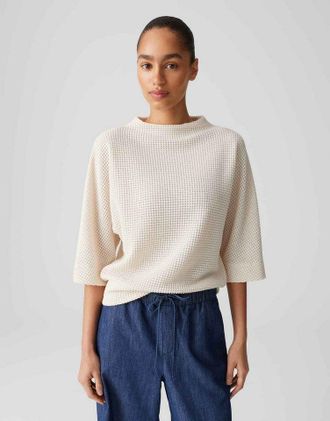 OPUS Sweatshirt GULOPI in Strickoptik