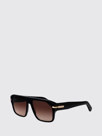 Ferragamo Lunettes de soleil aviateur en ac&eacute;tate avec verres d&eacute;grad&eacute;s et monture rectangulaire