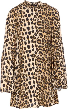 Aniye By Kleid mit Leoparden-Print - Braun