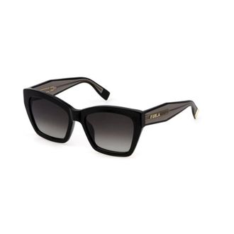 Furla Lunettes de soleil Sfu778 0700 - Femme - Accessoires - Noir - Taille: 55 MM