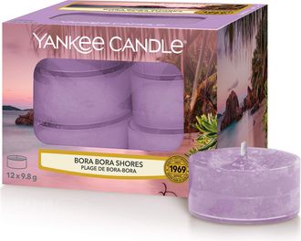 Yankee Candle Company Duft-Teelichter | Bora Bora Shores | 12 St&uuml;ck