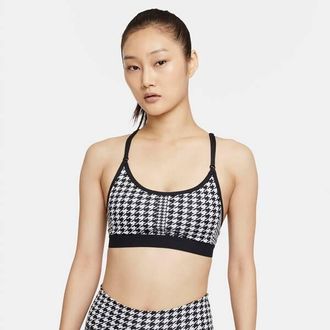 Nike Damen Sport-BH Dri-FIT Indy Icon Clash