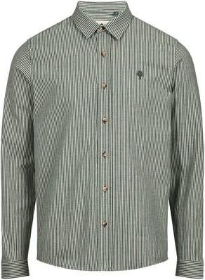 Faguo Chemise droite &agrave; rayures en coton
