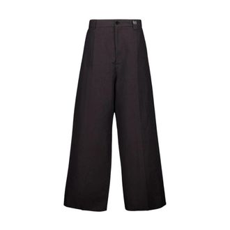 Balenciaga Baumwollhose in gro&szlig;er Passform - - Trousers - Herren - Schwarzk - M