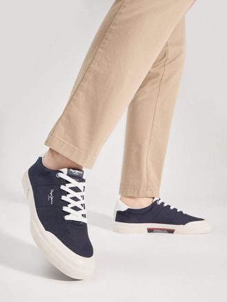 Pepe Jeans London Sneakers Pepe Jeans Kenton Serie M PMS31041 Dunkelblau