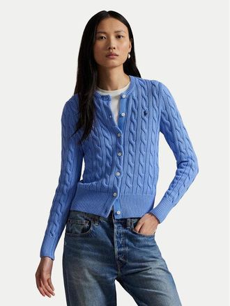 Polo Ralph Lauren Strickjacke 211971868009 Himmelblau Slim Fit