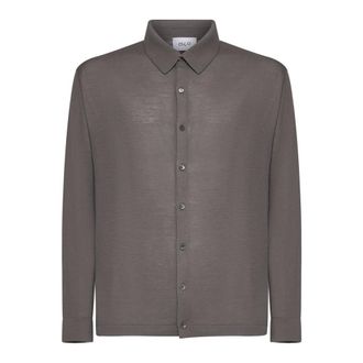 D4.0 Homme, Pulls, Brun, Taille: 2XL Virgin Wool Cardigan