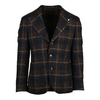 L.B.M. 1911 Wollblazer - - Jackets - Herren - Mehrfarbig - L