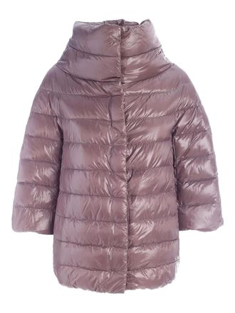 Herno Daunenjacke mit Dreiviertel&auml;rmeln - Rosa