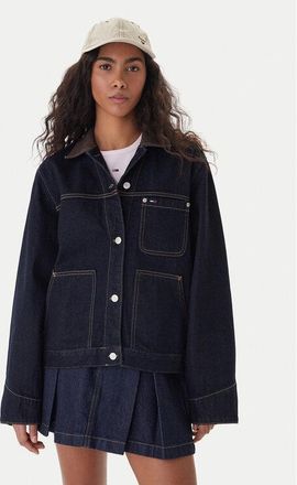 Tommy Jeans Jeansjacke Chore DW0DW21981 Dunkelblau Regular Fit