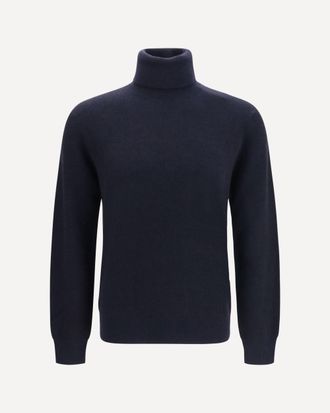 Brioni Wool and cashmere turtleneck Sweater Male 52
