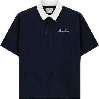 Guess Polo &agrave; manches courtes broderie logo en coton