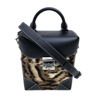 MCM Pre-owned Schultertasche - - Pre-owned - Damen - Schwarzk - ONE SIZE