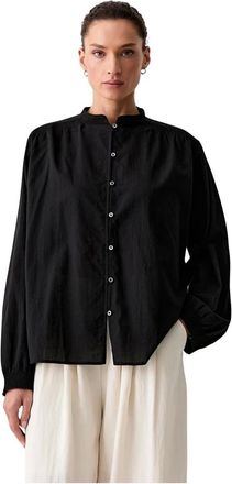 Marc O'Polo Femme, Blouses et Chemises, Noir, Taille: 38 FR Chemises