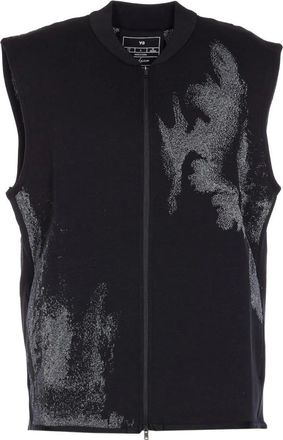 Yohji Yamamoto Homme, Vestes, Noir, Taille: L Gilet de course pour hommes