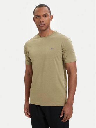 GANT T-Shirt Shield 2003184 Dunkelgr&uuml;n Regular Fit