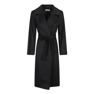 Max Mara Femme, Manteaux, Noir, Taille: 36 FR Resina Coat