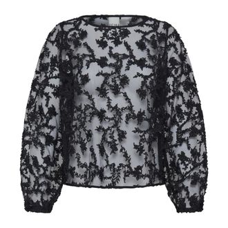 Ichi Ichi - Blouses & Chemises - Femme - Blouses et Chemises - Noir - Taille: 46 FR