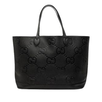 Gucci Sac cabas en cuir gaufr&eacute; Pre-owned - Femme - Pre-owned - Noir - Taille: ONE Size