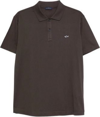 Paul & Shark Homme, Tops, Gris, Taille: 3XL Polo Manches Courtes