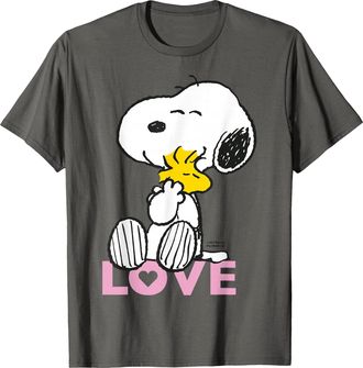 Peanuts Snoopy Woodstock Love T-Shirt