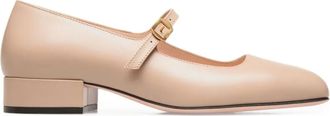 Bally Pumps mit Schnallen - Nude