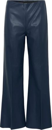 Saint Tropez DowieSZ Schlaghosen - - Trousers - Damen - Blau - XS