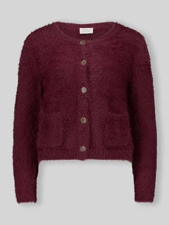 robe l&eacute;g&egrave;re Regular Fit Strickjacke aus Baumwoll-Mix