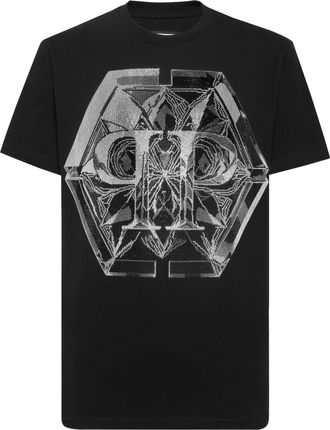 Philipp Plein T-Shirt Rundhalsausschnitt Ss Hexagon