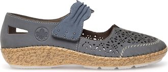 Rieker Halbschuhe Rieker 44896-15 Blau