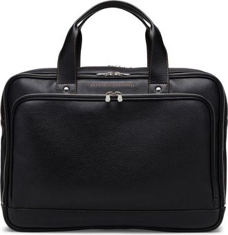 Brunello Cucinelli Leather Briefcase