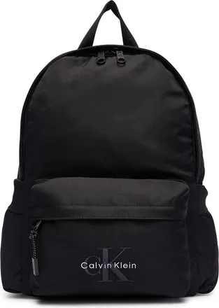 Calvin Klein Jeans Rucksack Calvin Klein Jeans Solid Monologo Backpack IU0IU00731 Schwarz