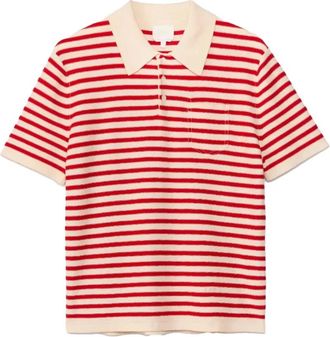 A.P.C. A.p.c., Homme, Tops, Rouge, Taille: XL Cohnx H23476 Polo