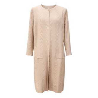 Meimeij Femme, Pulls, Beige, Taille: 48 FR 435 Chemisier Transparent