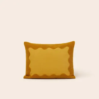 Madura Housse De Coussin Namata Ocre - JAUNE