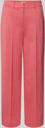 Ichi Wide Leg Stoffhose mit fixierten B&uuml;gelfalten Modell KATE