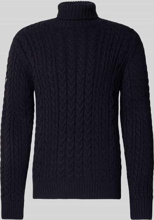 Superdry Strickpullover mit Zopfmuster Modell Jacob