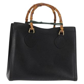 Gucci Sac &agrave; main Vintage Pre-owned - Femme - Pre-owned - Noir - Taille: ONE Size