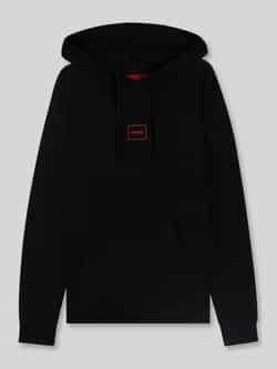 HUGO BOSS Regular Fit Sweatjacke aus Baumwoll-Mix Modell Laze Hoodie