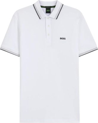 HUGO BOSS Homme, Tops, Blanc, Taille: 4XL Paddy Polo
