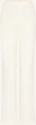 SKIMS Skims Lounge-Hose Fleece Lounge Aus Fleece weiss
