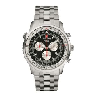 Swiss Alpine Military 7078.9137 Chronograph Uhr - - Accessories - Herren - Grau - ONE SIZE
